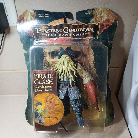 Disney | Toys | Disney Pirates Of The Caribbean Davy Jones Action ...